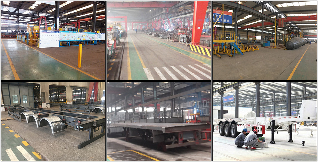 40ft Versatile And Reliable Drop Side Rail Wall Flatbed Semi-Trailer ...