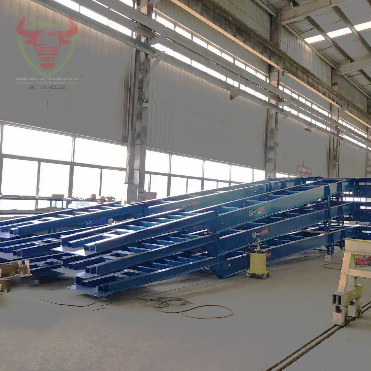 CKD Container Chassis Kits for Assembly Factory - Buy container chassis ...