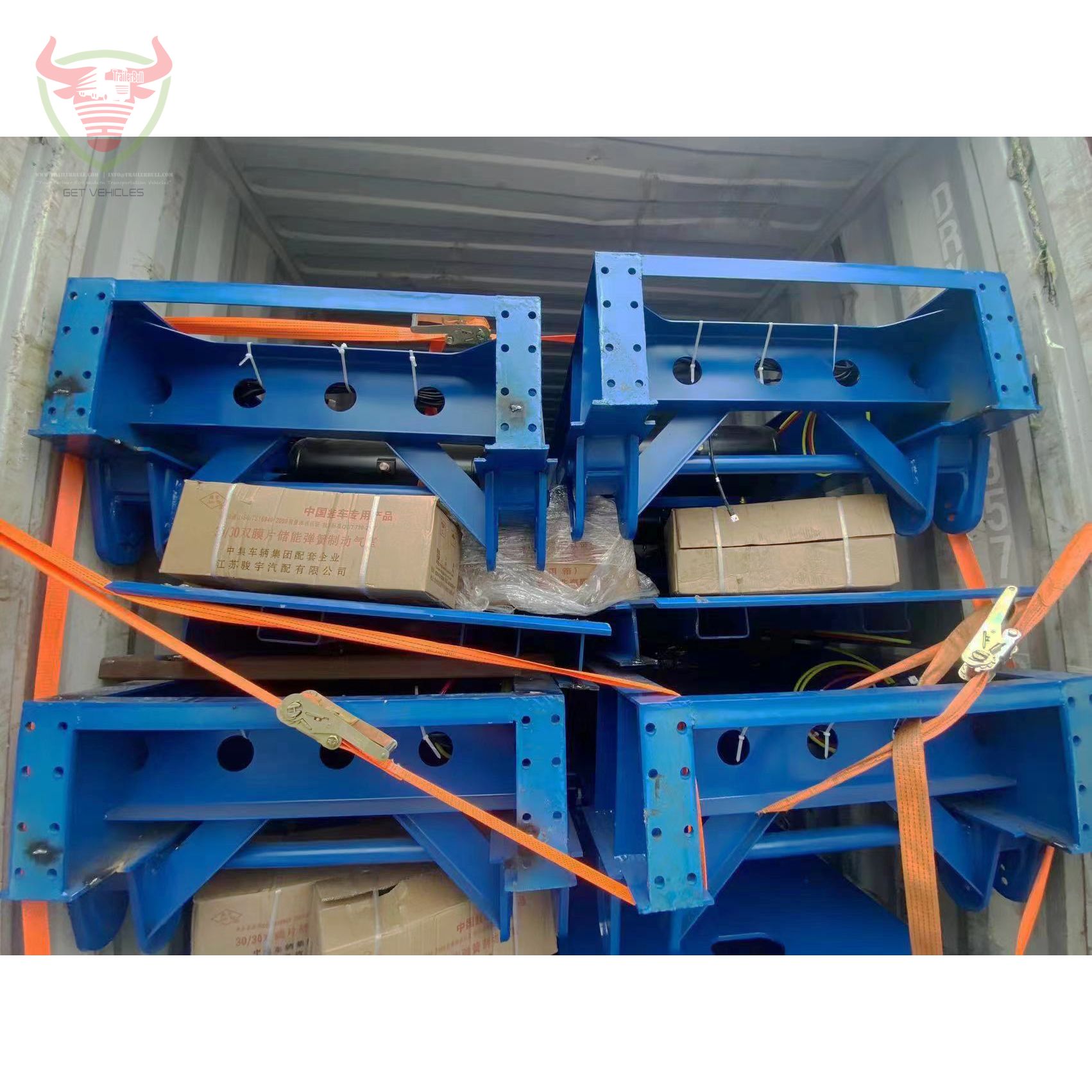 CKD Container Chassis Kits for Assembly Factory - Buy container chassis ...