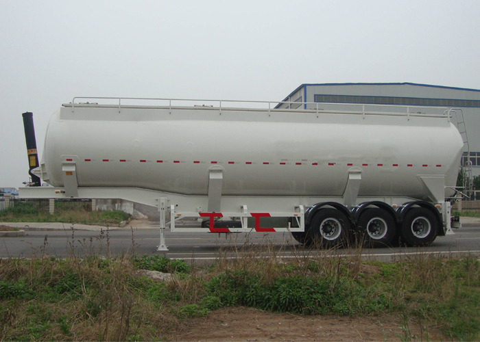 38000L Dry Bulk Tipper Dump Tanker Semi Trailers with 3 Axles for Bulk ...