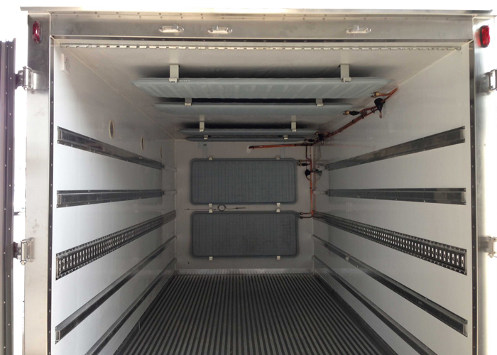 Ultra Low Temperature Freezer Truck Body with Eutectic Plate Units And ...