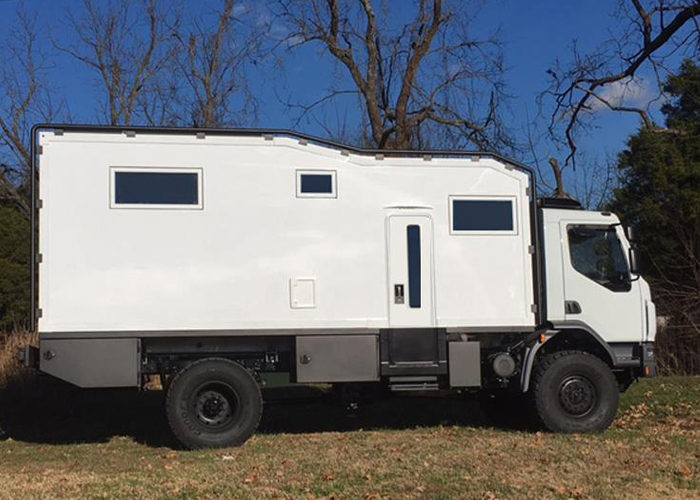 Fast Assembly Motorhome box for full drive trucks , XPS Insulated ...